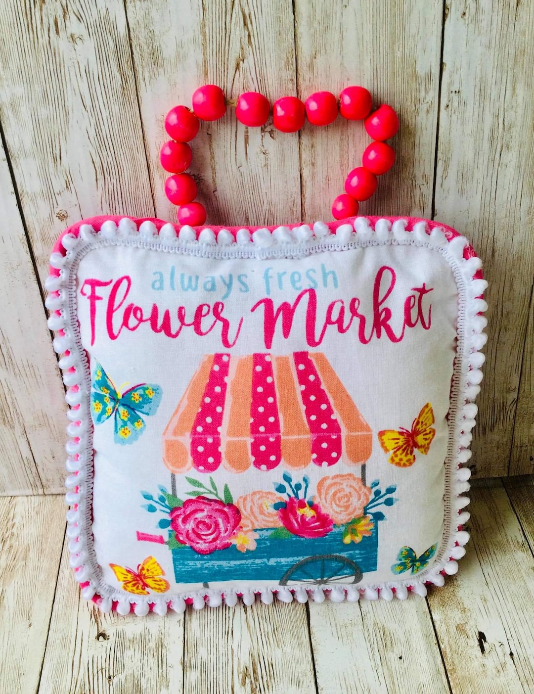 Door Knob Pillow Signs, Signs, Tier Tray Decor, Home Decor, Party Decor ...