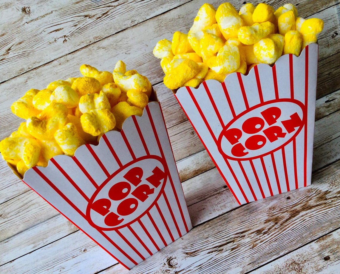 Faux Popcorn Popcorn Faux Treats Fake Popcorn Popcorn | Etsy