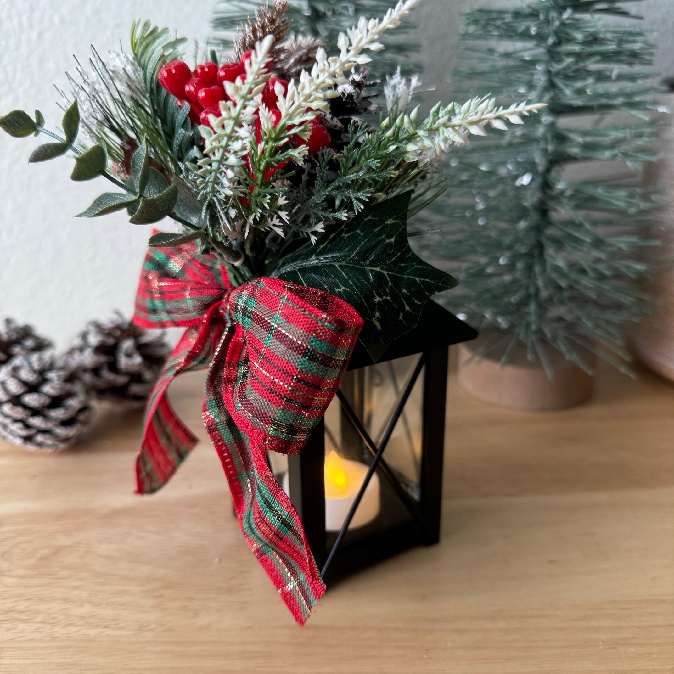 5 Inch Tall Mini Lantern Decor | Tiered Tray Mini Lantern | Gift for ...