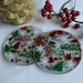 Holiday Coaster Christmas Coaster Christmas Decor - Etsy