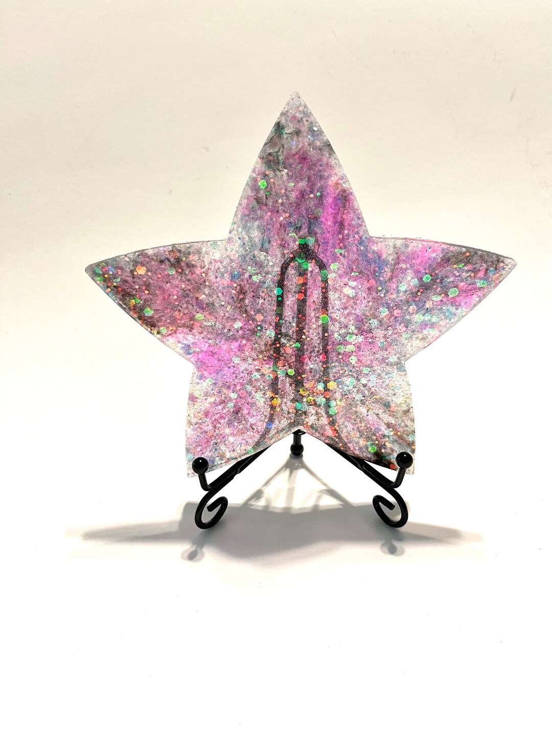 Star Business Card Holder Resin Business Card Holder Resin - Etsy