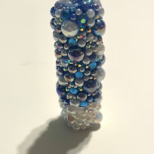 Blue Pearl Bedazzled Vaseline Lip Balm, Pearl Bling Vaseline, Bling Lip ...