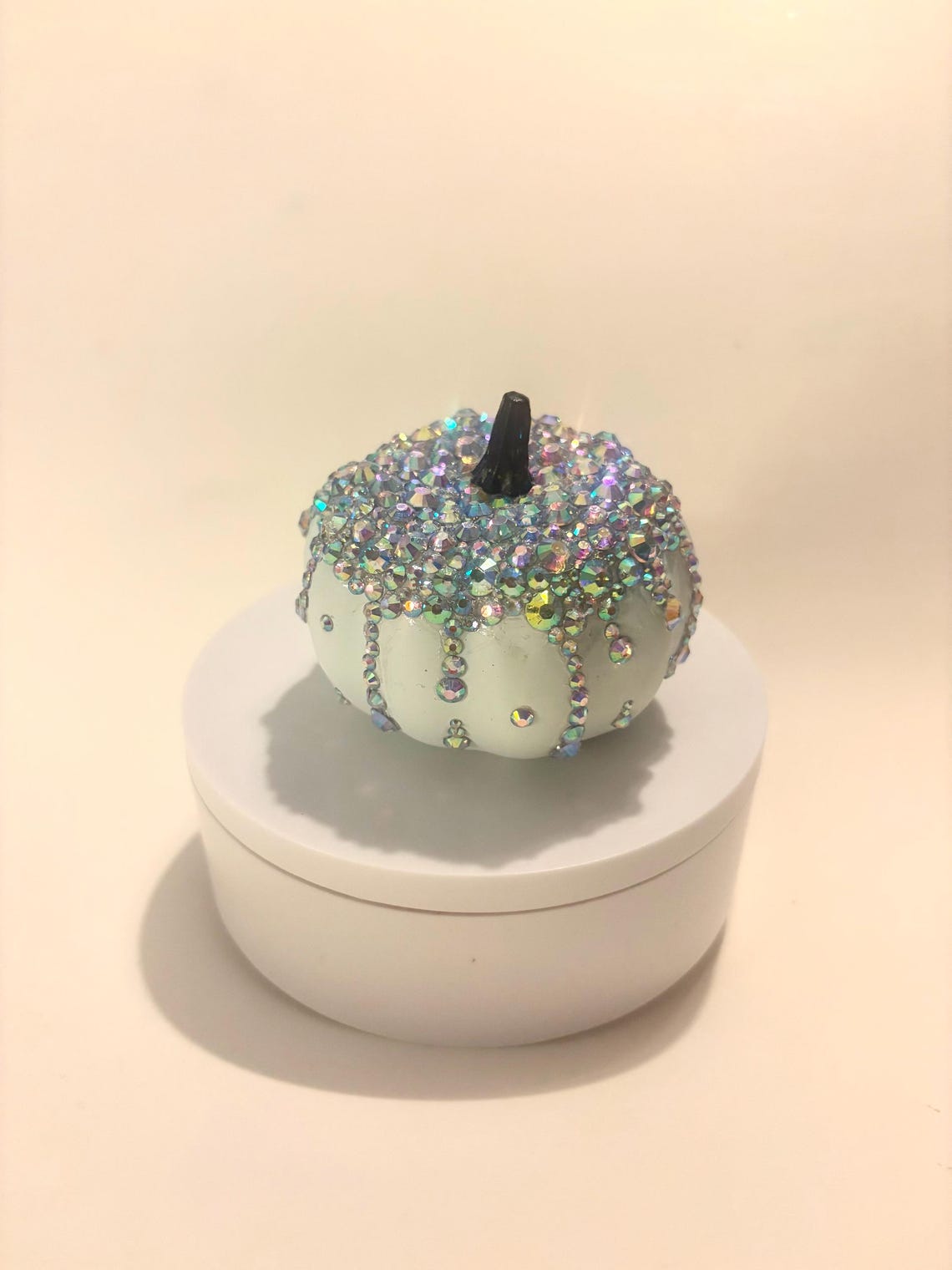 Crystal Rhinestone Pumpkin: Bling Fall Decor - Etsy