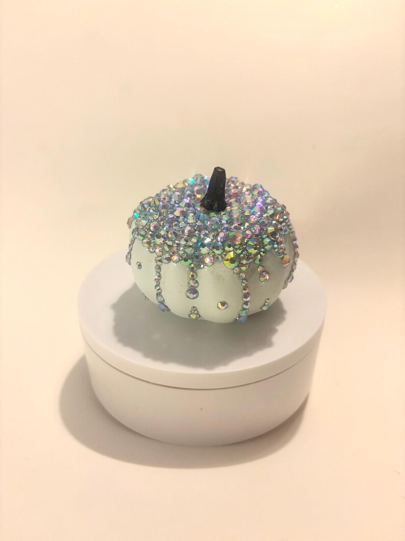 Crystal Rhinestone Pumpkin: Bling Fall Decor - Etsy