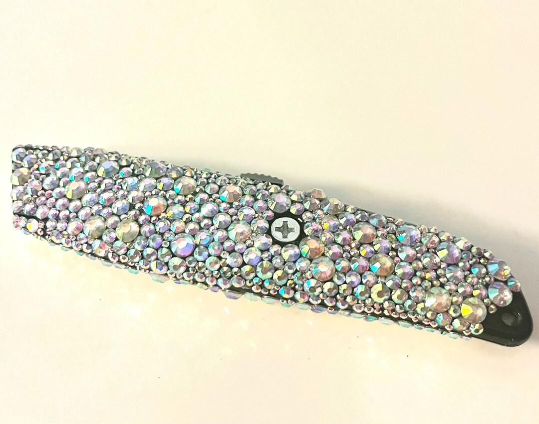 Crystal Bling Utility Knife: AB Rhinestone Glam Box Cutter - Etsy