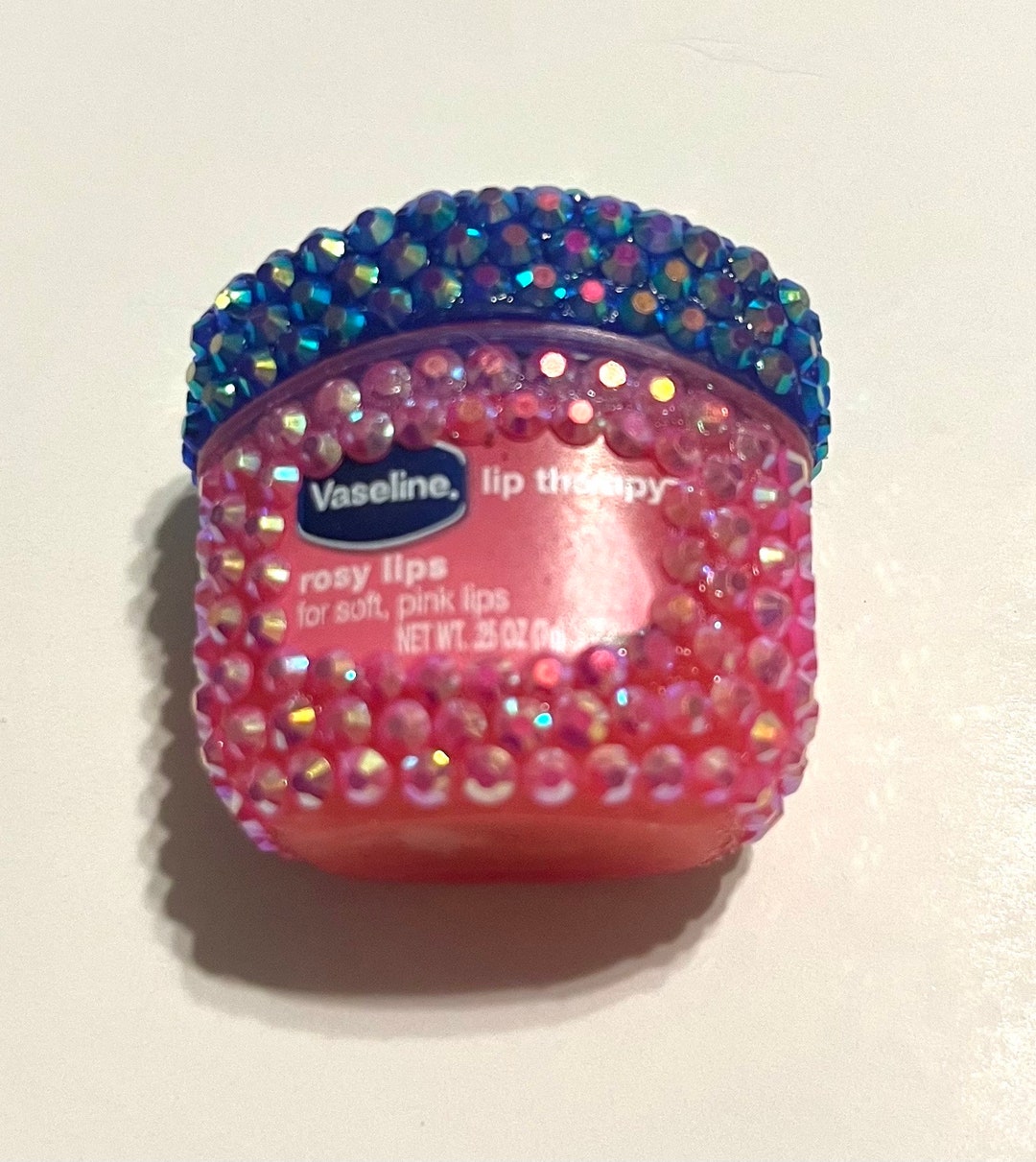 Bedazzled Vaseline Lip Care, Rosy Lips Vaseline Lip Balm, Bling Lip ...