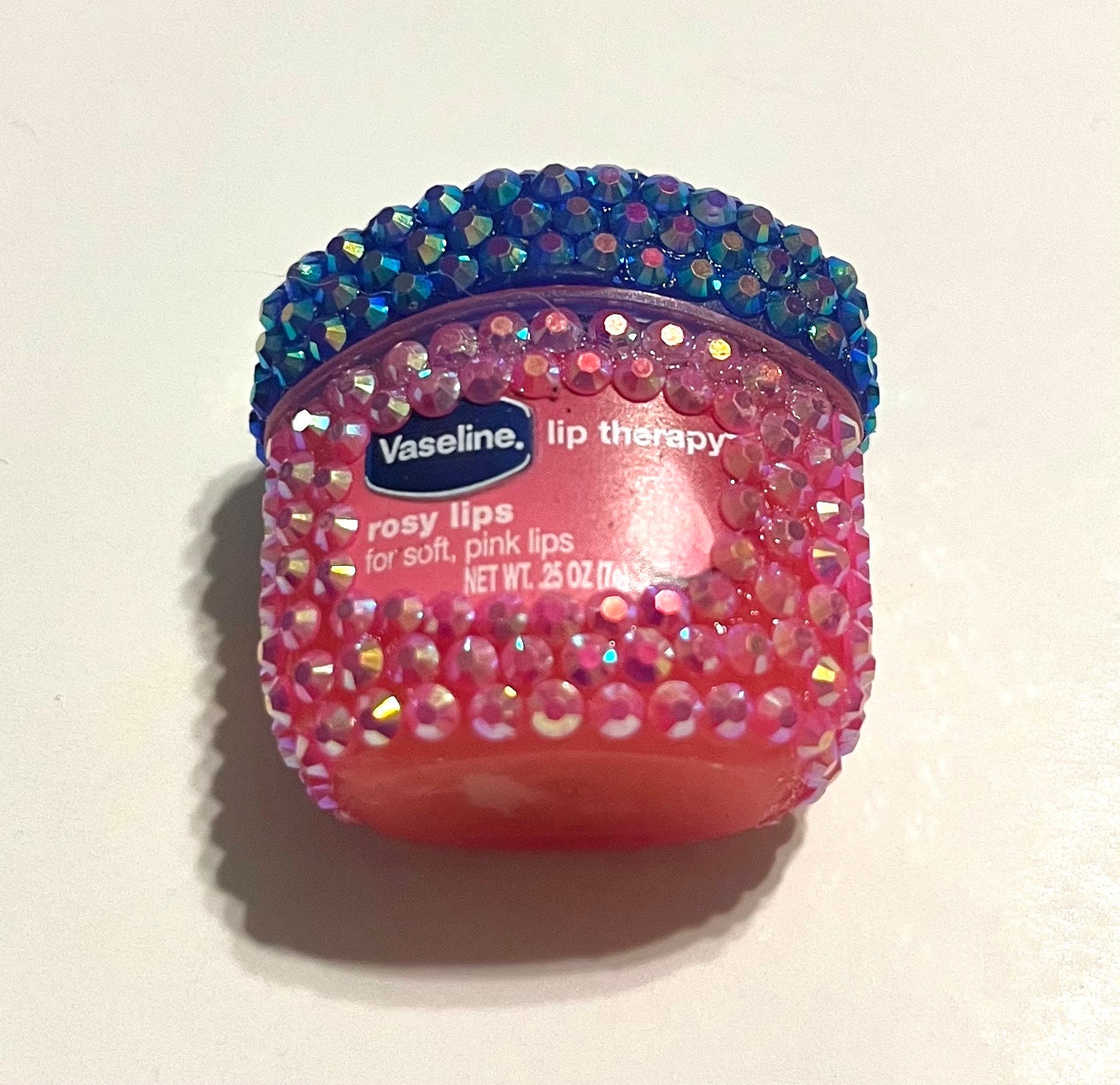 Bedazzled Vaseline Lip Balm, Rosy Lips - Etsy