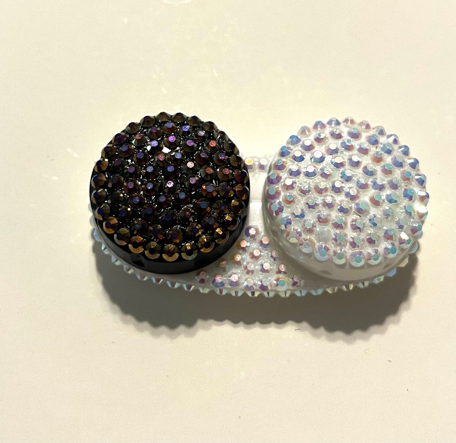 Bedazzled Contact Lens Case: Bling Rhinestone Design - Etsy