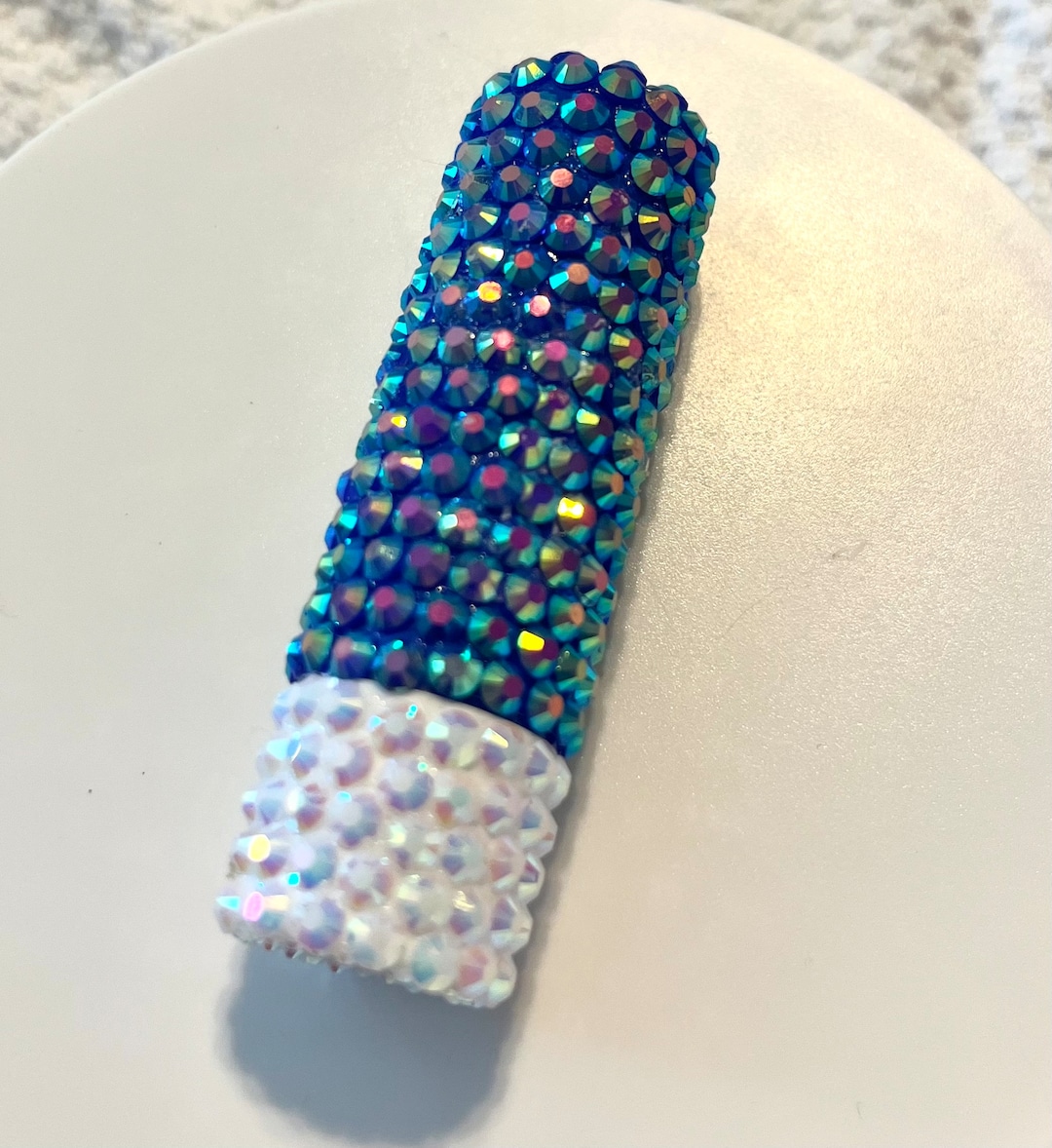 Blue Bedazzled Vaseline Lip Balm: Bling Rhinestone - Etsy