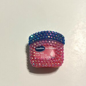 Bedazzled Vaseline Lip Care, Rosy Lips Vaseline Lip Balm, Bling Lip ...