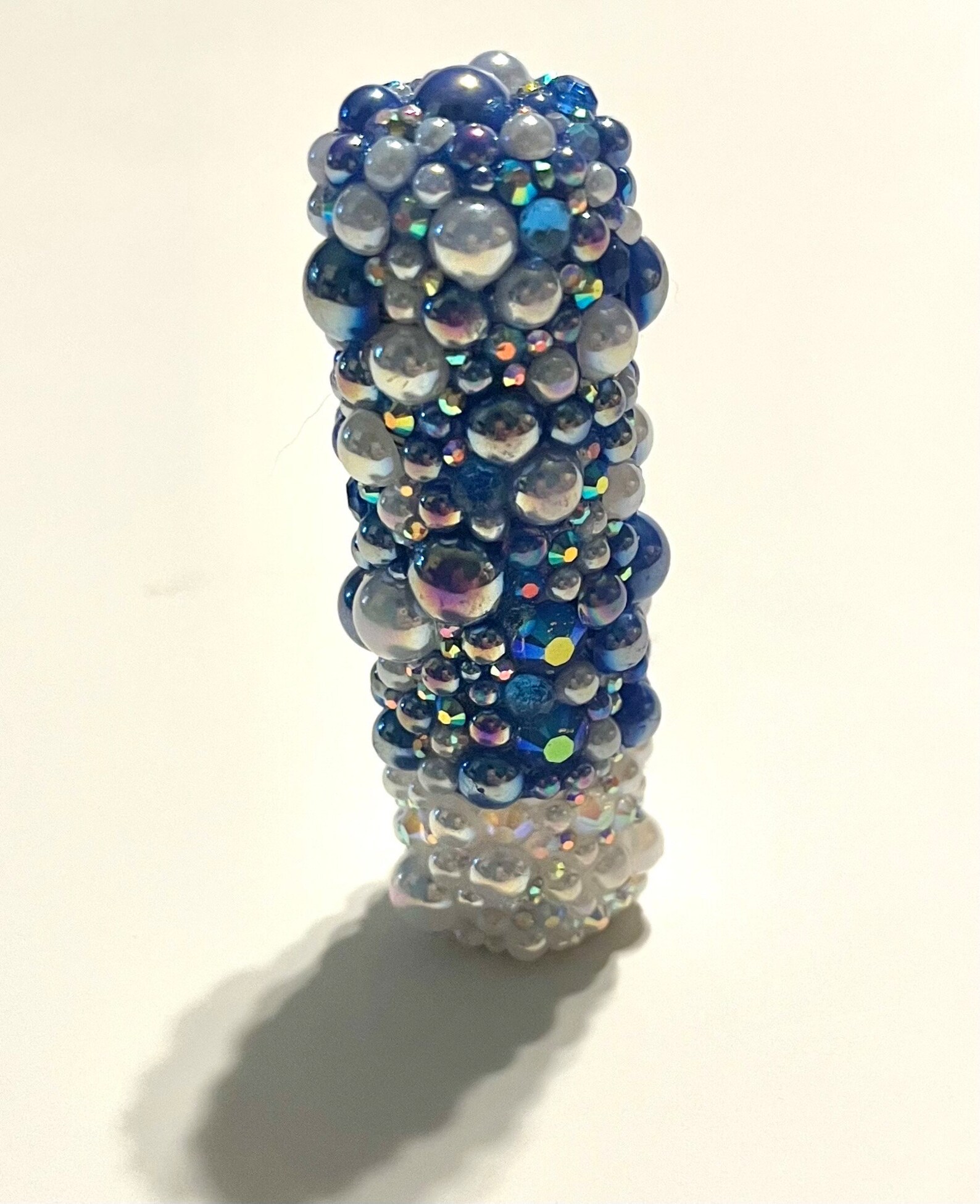 Blue Pearl Bedazzled Vaseline Lip Balm, Pearl Bling Vaseline, Bling Lip ...