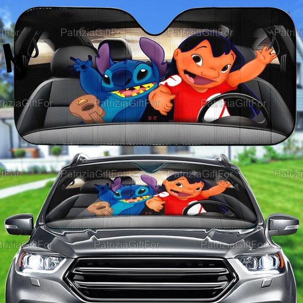 Lilo and Stitch Sunshade - Etsy