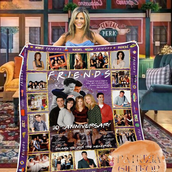 Friends Blanket Tv Show - Etsy
