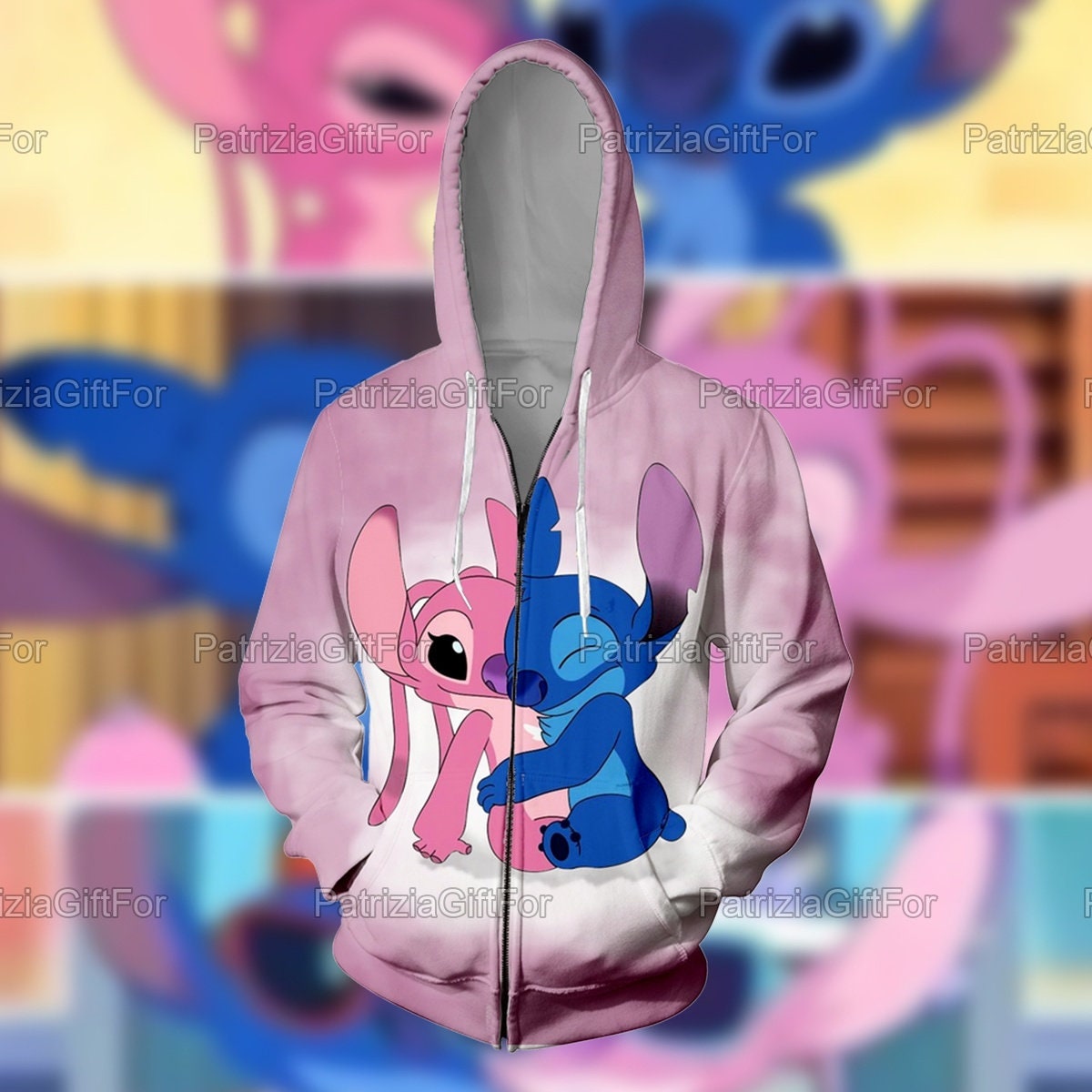 Stitch And Angel Hoodies, Stitch And Angel Shirt, Stitch Angel Sweatshirt