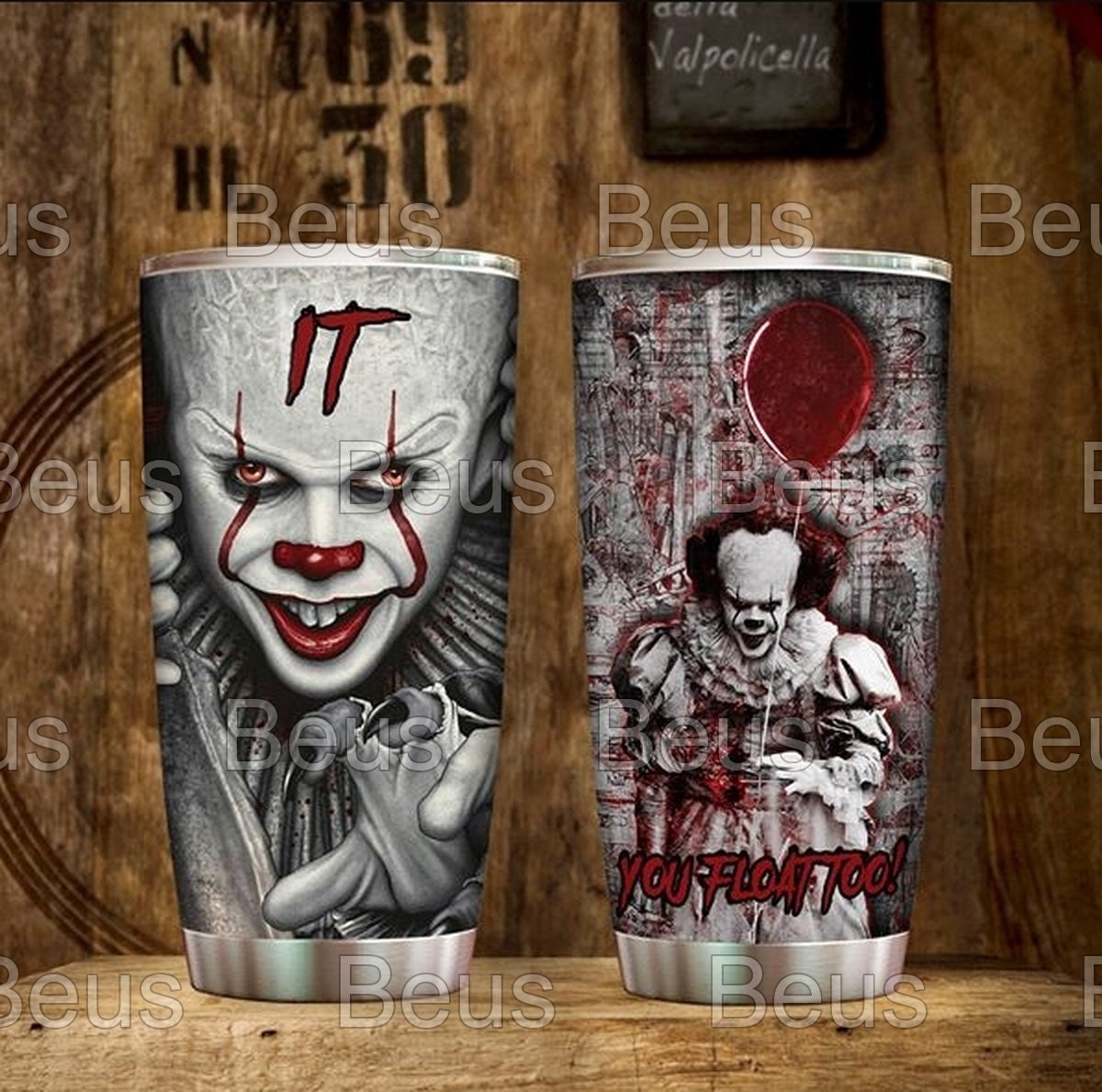 Drinkware Drink & Barware Pennywise 20oz Stainless Steel Tumbler etna ...