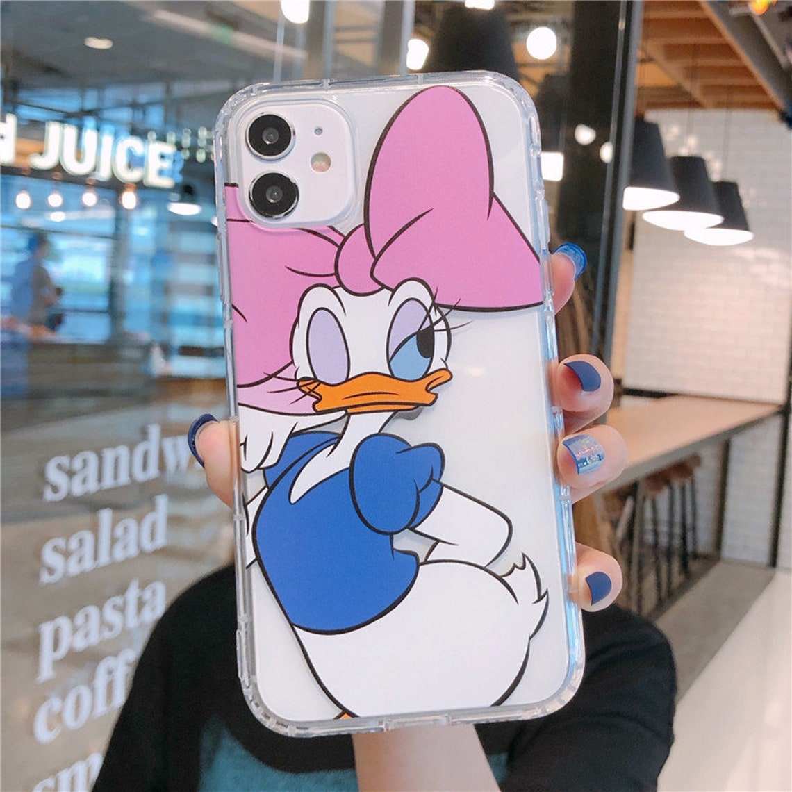 Cartoon Disney Donald Duck Apple Phone Case For iPhone SE 7 8 | Etsy