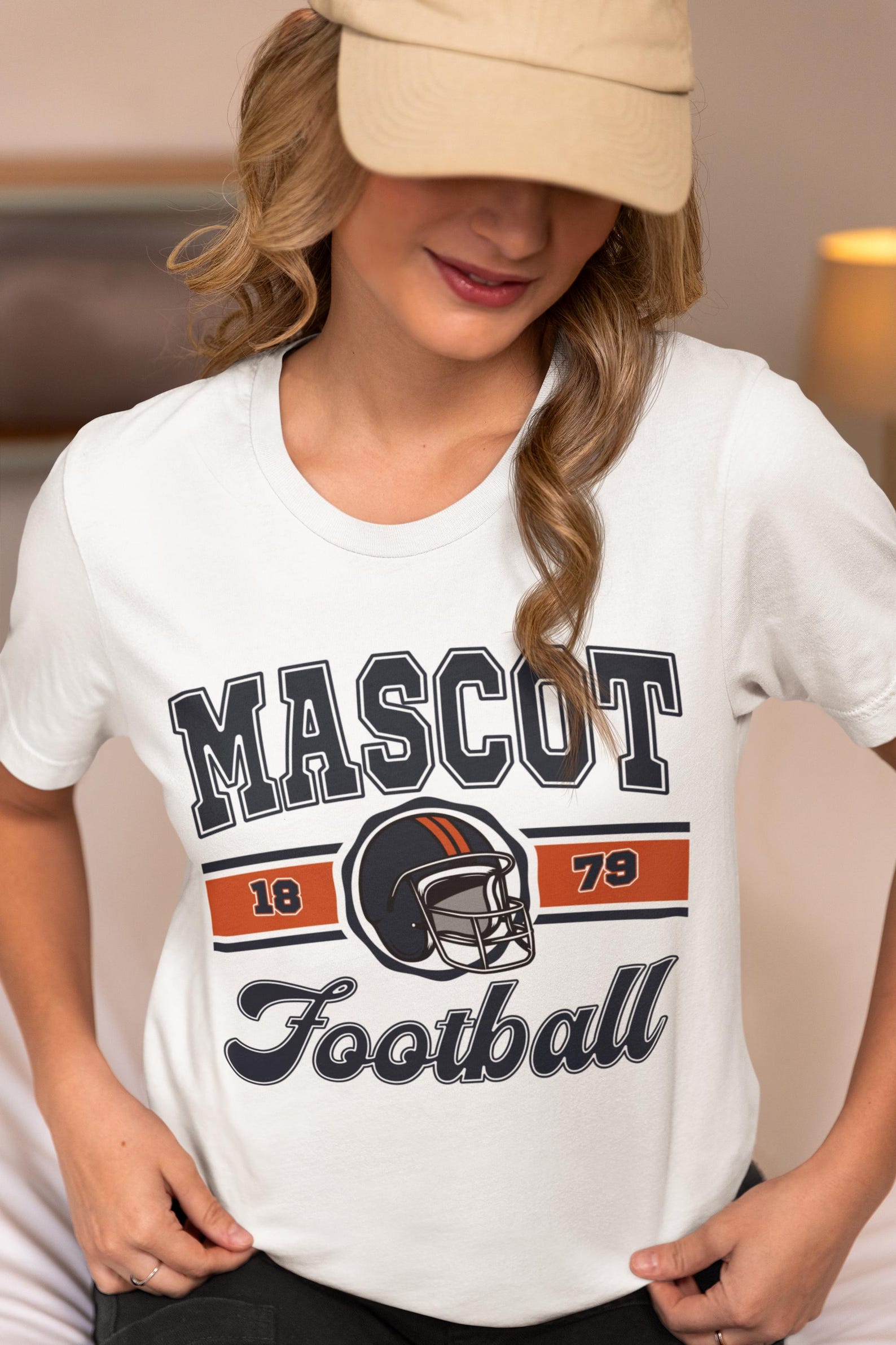 Custom Football Team T Shirt Png , Customized Football Mascot Png ...