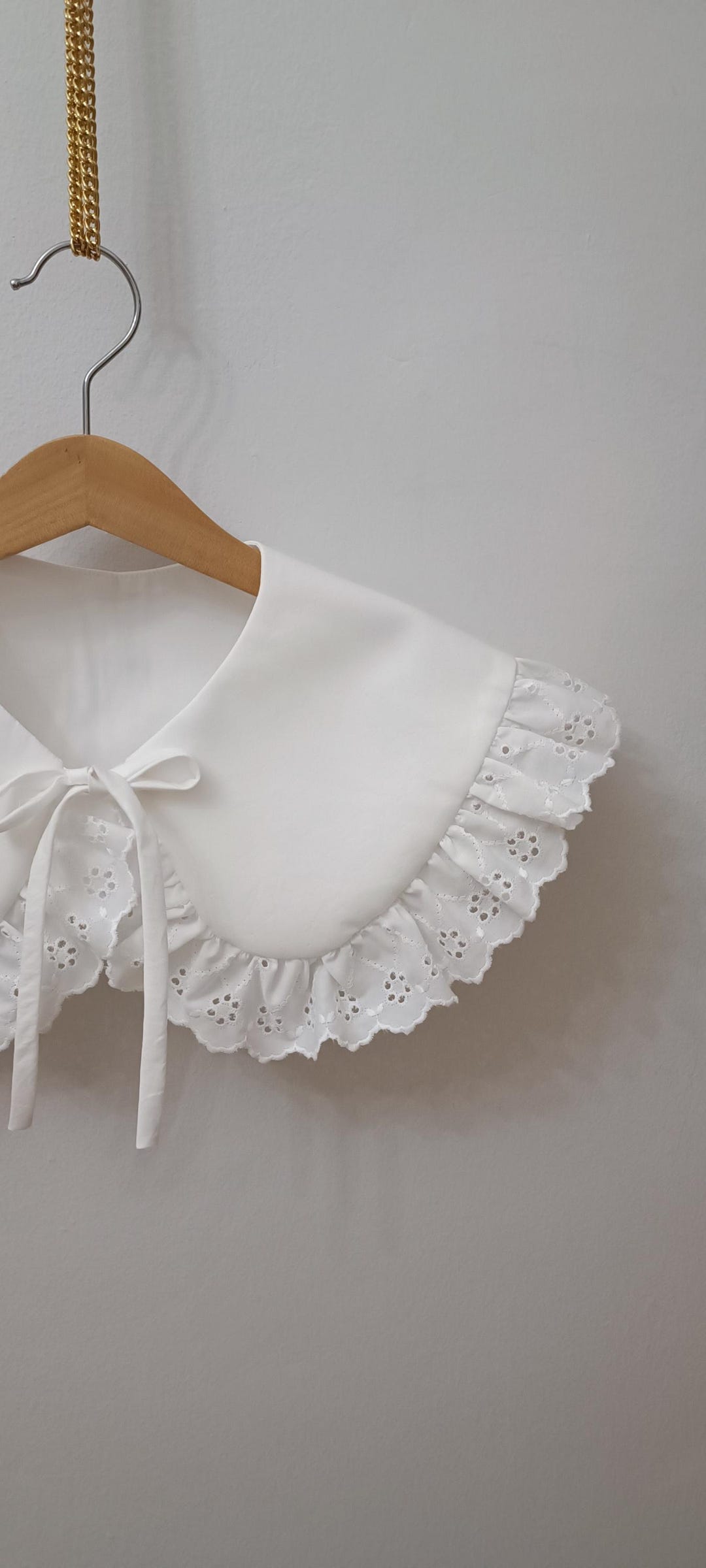 Detachable White Collar. Peter Pan Collar. Removable White Collar ...