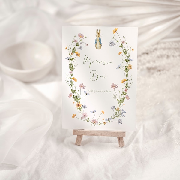 Peter Rabbit New Baby Card - Etsy