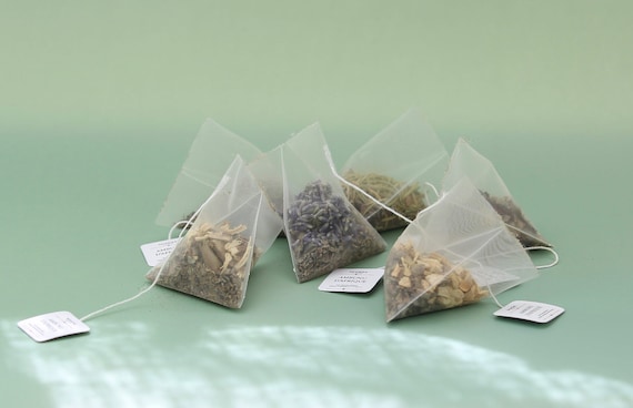 Ambunu Leaf Powder Infusions Hair Cleansing Teabags Natural | Etsy