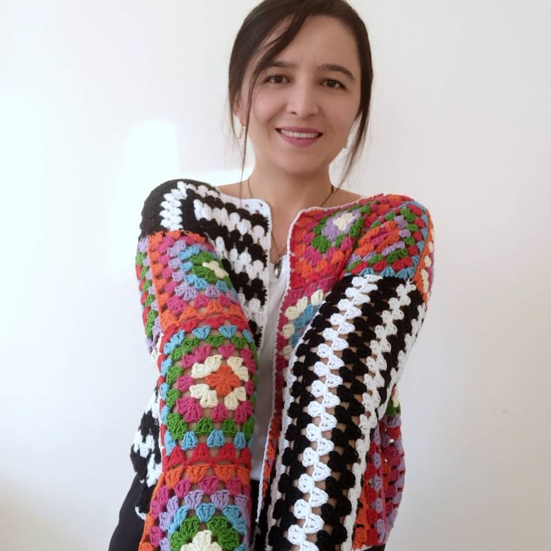 Crochet Boho Cardigan - Etsy