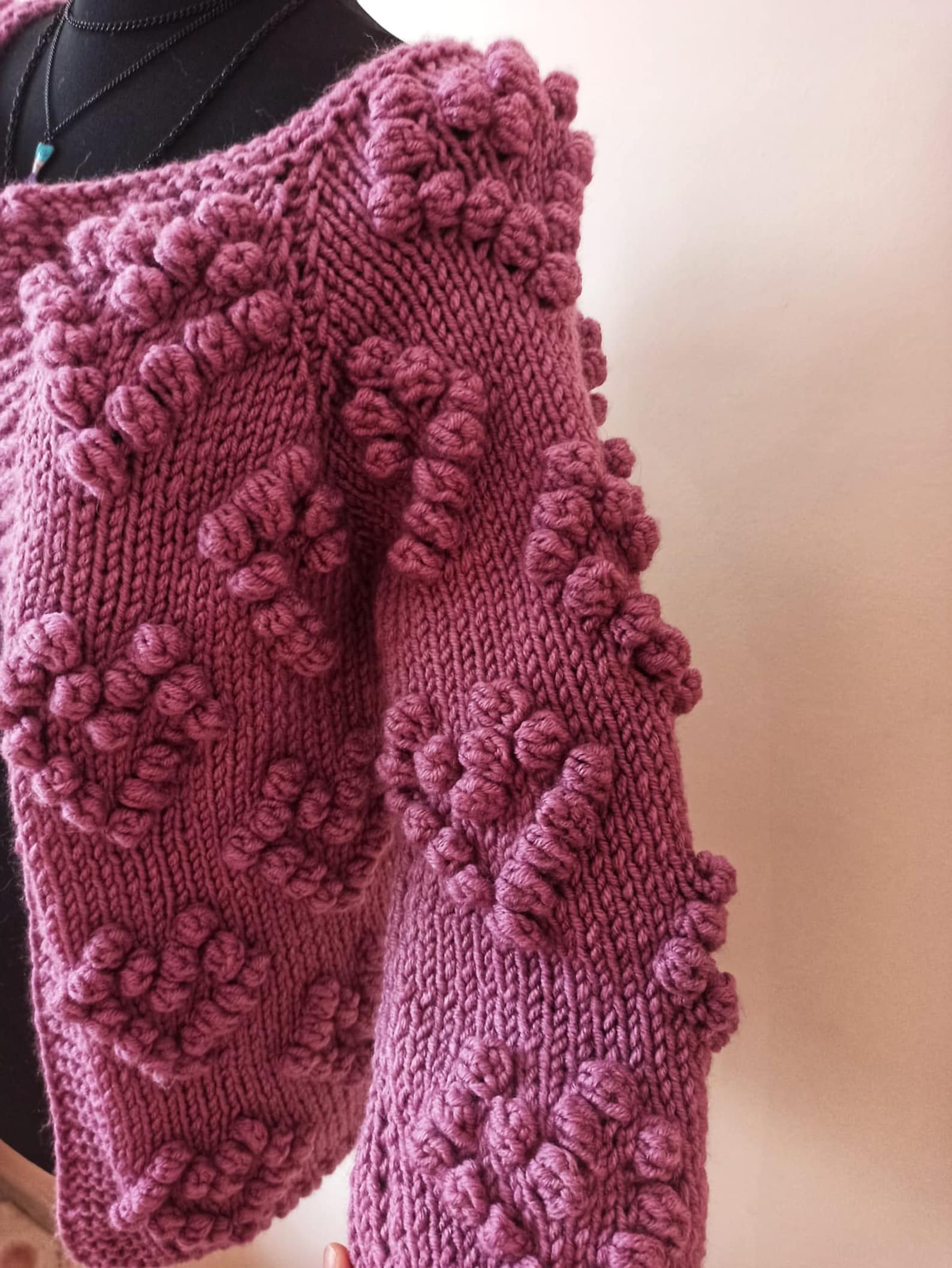 Heart Cardigan for Women, All Handknit Special Gift for Her, Handmade ...