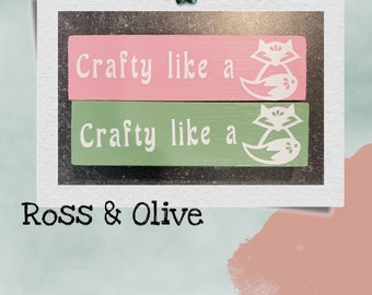Crafty Fox | Etsy
