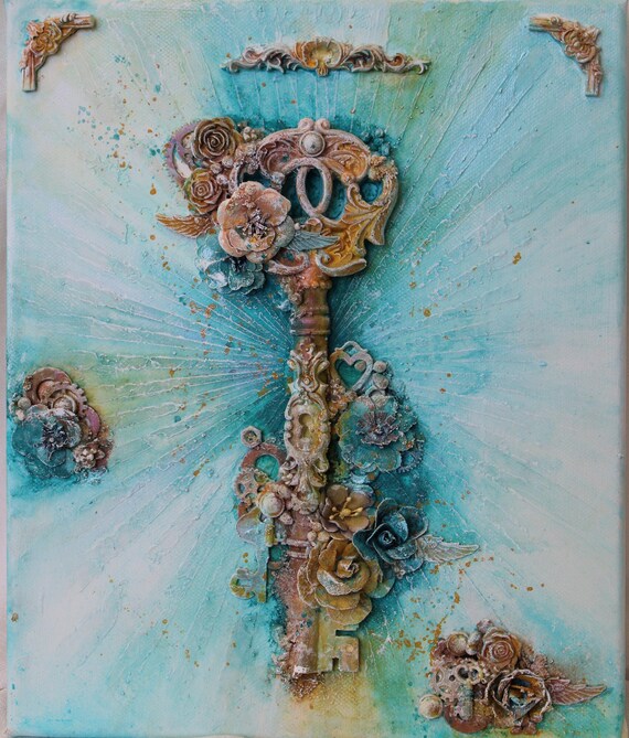 Mixed Media Acrylic Painting Ideas