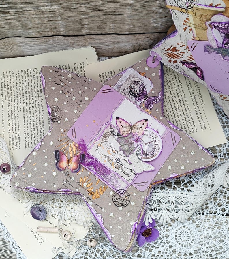 Personalized Star Photo Album, Custom Memory Book, Unique Image Storage ...