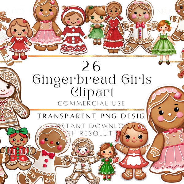 Gingerbread Girl - Etsy