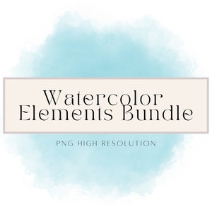 Watercolor Splashes Clipart, Watercolor Circles, Pastel Watercolor ...