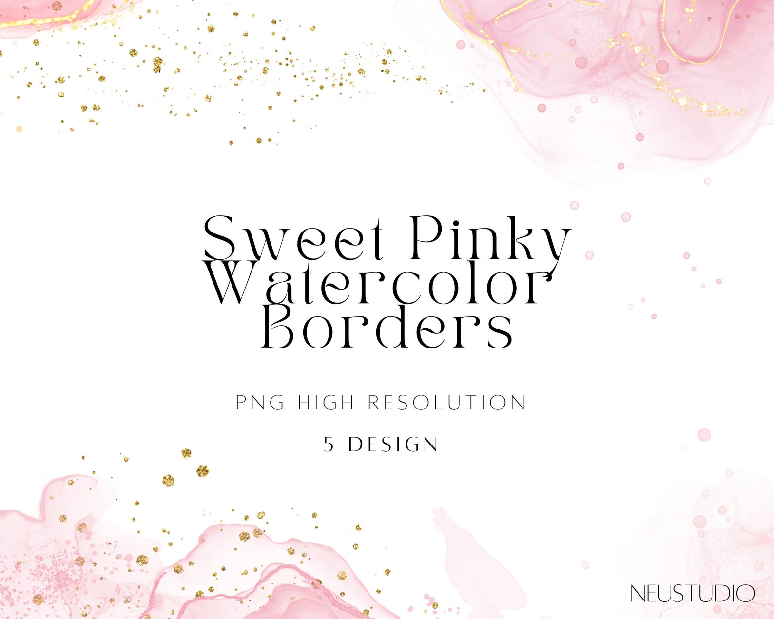 Watercolor Border Clipart Watercolor Background Png - Etsy