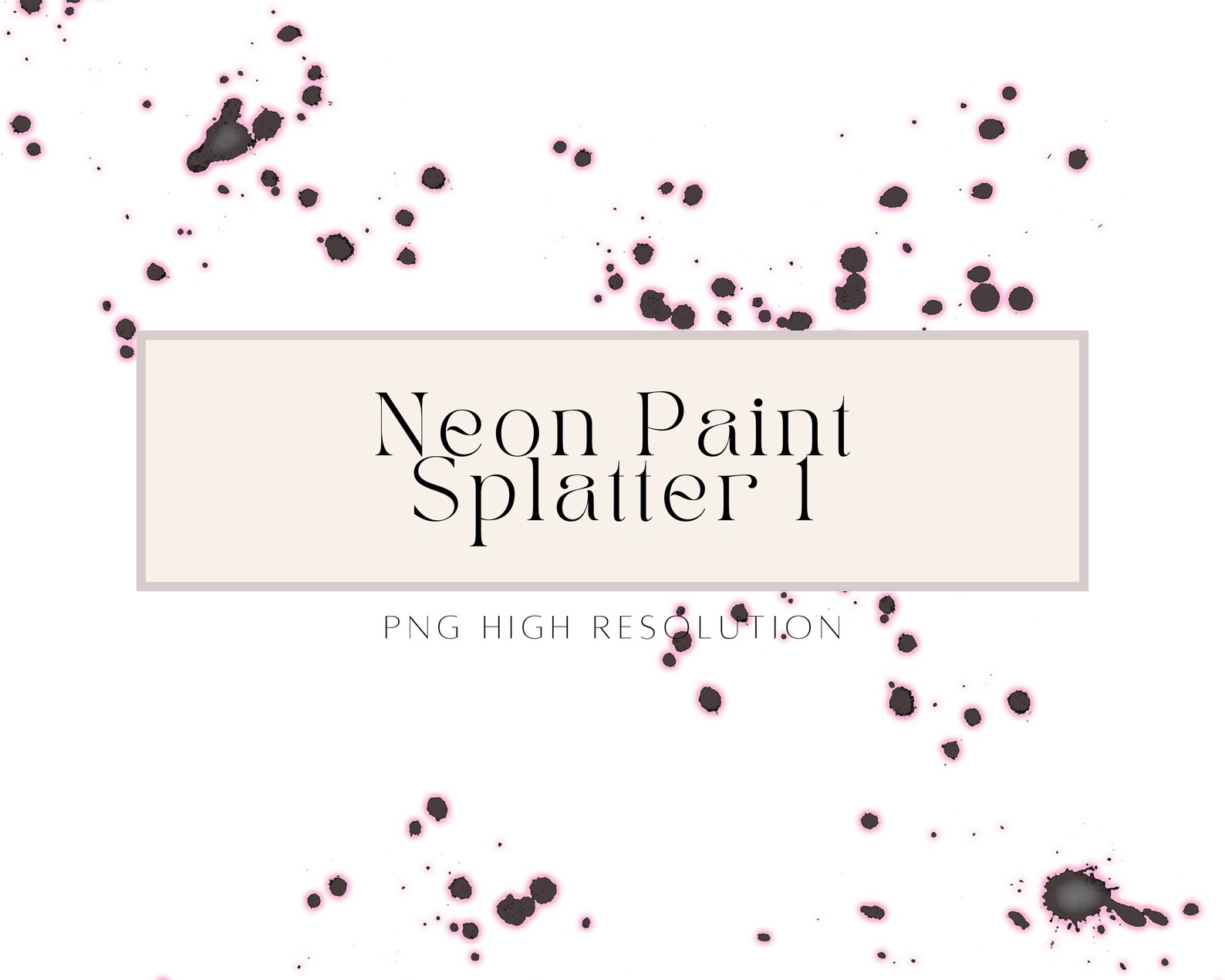 Neon Paint Splatters Color Splash Png Paint Splatter Png - Etsy