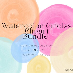 Pastel Watercolor Circles Png , Watercolor Splash, Watercolor Dots ...