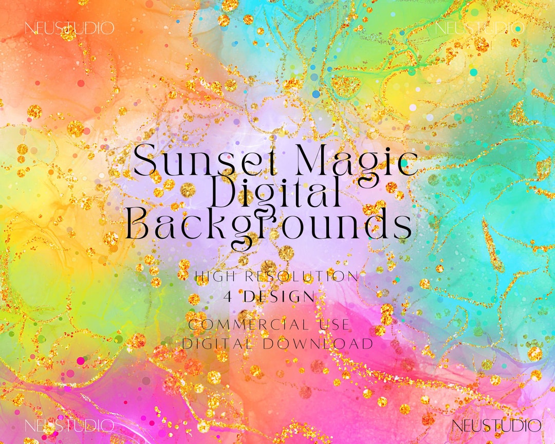 Glitter Background, Watercolor Background, Watercolor Digital Papers ...