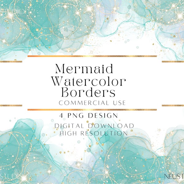 Mermaid Wallpaper Border - Etsy