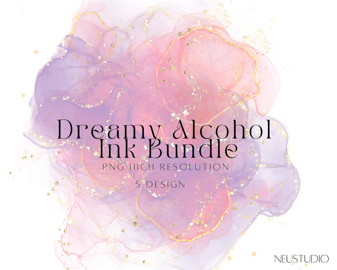 Alcohol Ink Clipart Watercolor Background PNG Watercolor - Etsy