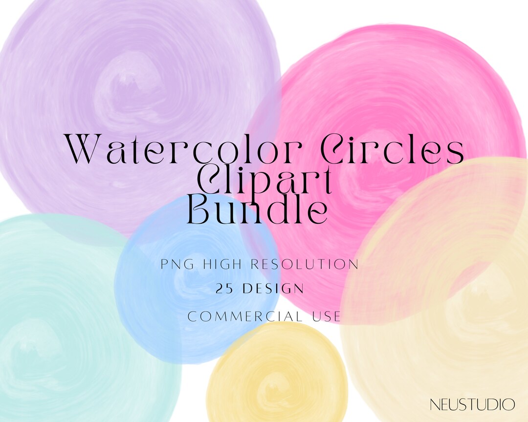 Pastel Watercolor Circles Png , Watercolor Splash, Watercolor Dots ...