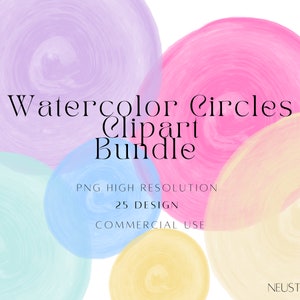 Pastel Watercolor Circles Png , Watercolor Splash, Watercolor Dots ...