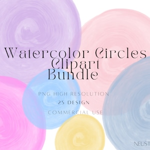 Pastel Watercolor Circles Png , Watercolor Splash, Watercolor Dots ...