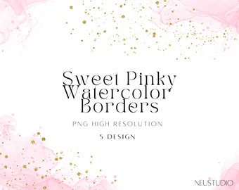 Watercolor Border Clipart, Watercolor Background Png, Watercolor ...
