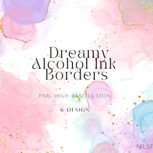 Watercolor Borders PNG Clipart, Glitter Borders, Purple Borders Png ...