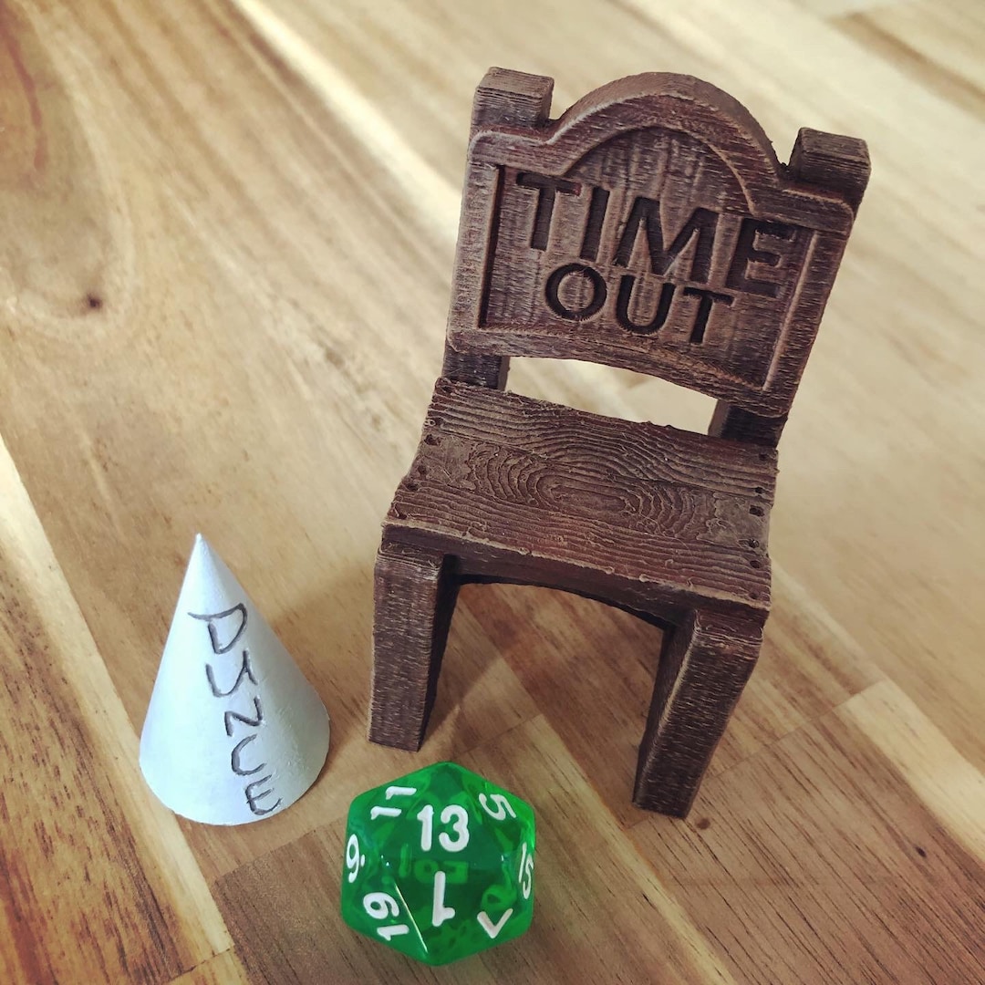 Dicejail | Chair of Shame | Fates End - Etsy