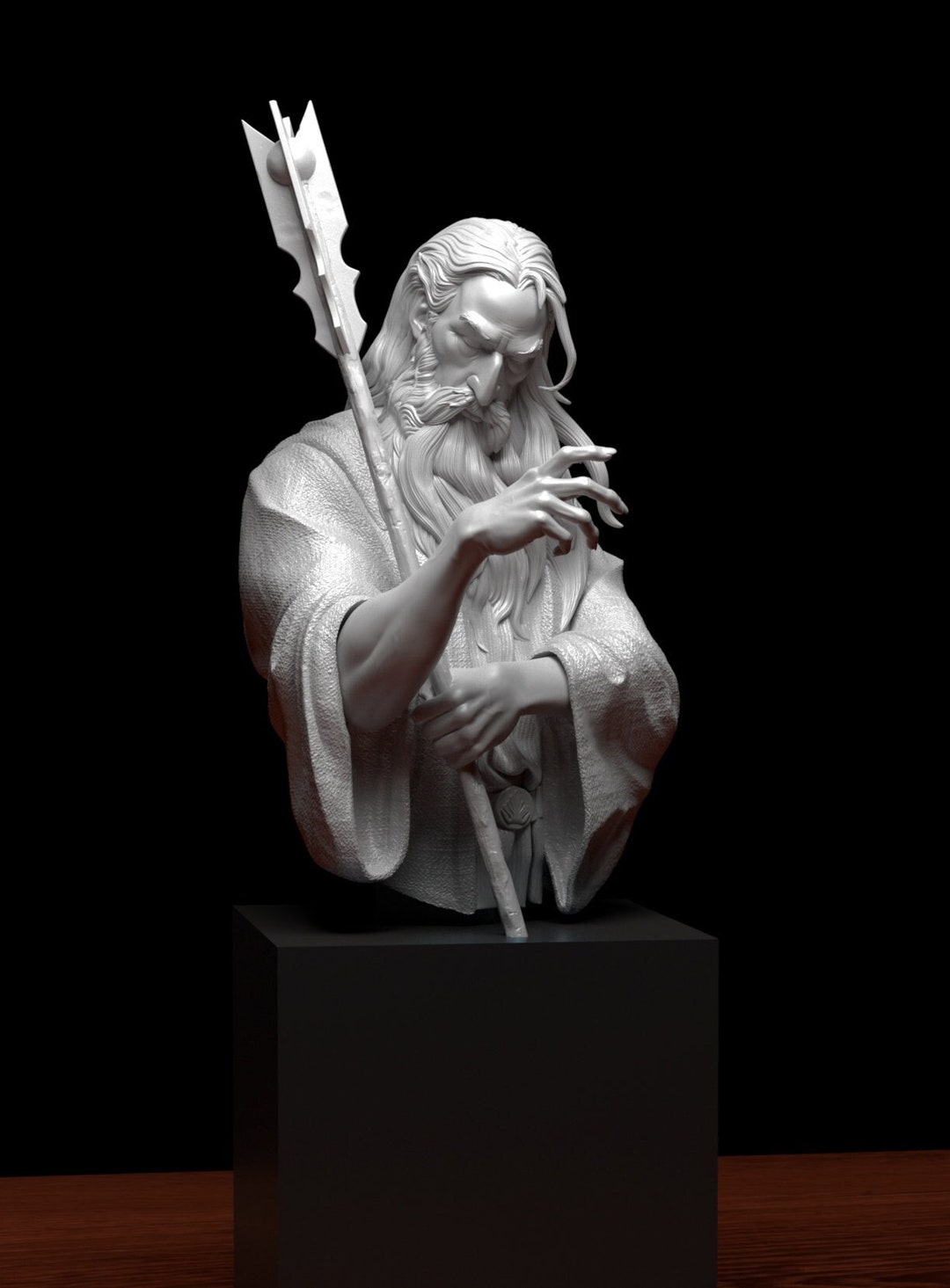 The Voices in the Wind Bust Solid Magic Lands - Etsy