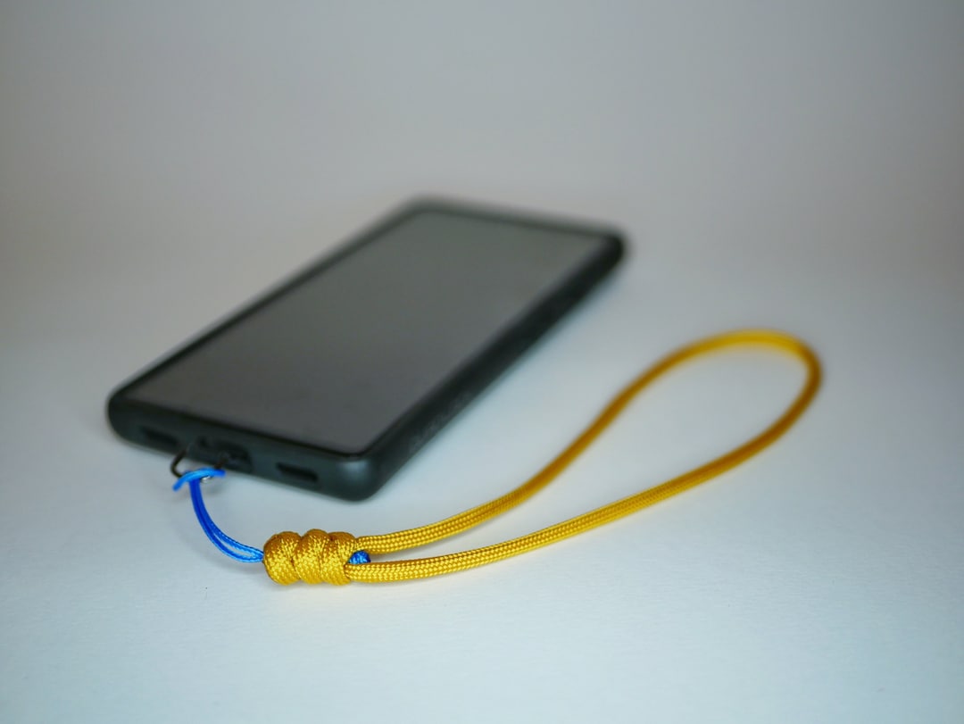 Custom Paracord Phone Wrist Strap With Tether Tab - Etsy
