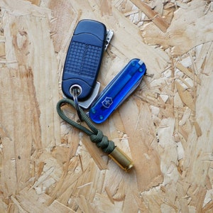 9mm Bullet Keyring PICK YOUR COLOUR Paracord Spent Luger - Etsy