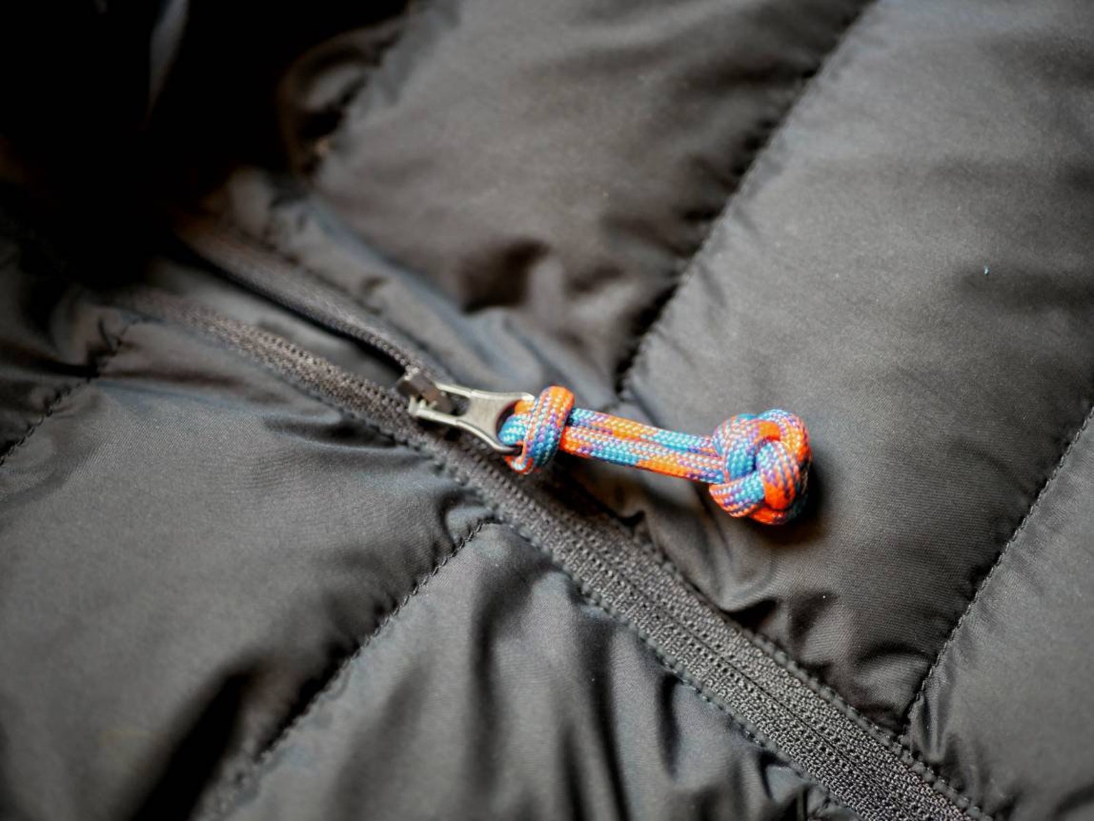 Set of 4 Paracord Diamond Zipper Pull PICK YOUR COLOUR | Etsy UK