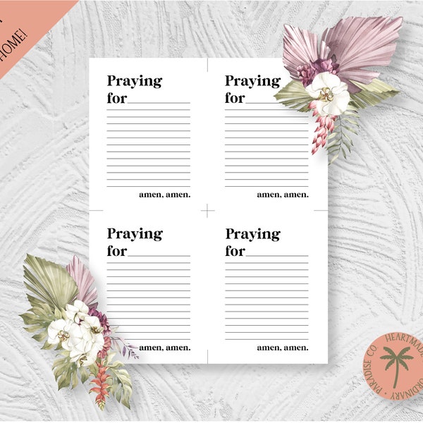 Prayer Cards Printable - Etsy