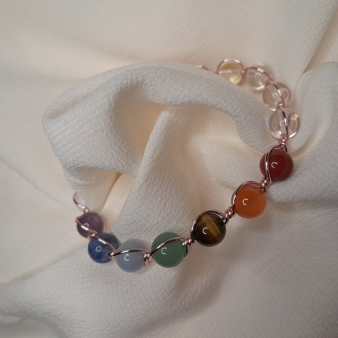 Natural Stone Bracelet - Etsy