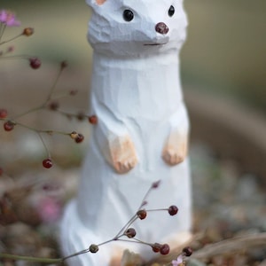 Ling Ferret Figurines Wooden Lung Ferret Home Decor Wooden Decor Moms ...